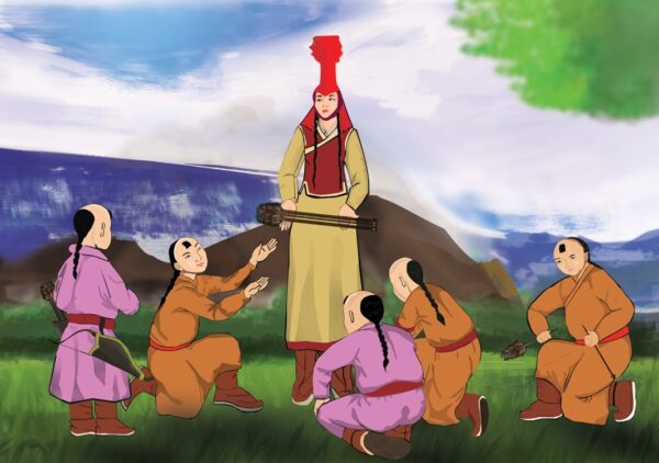 The Story of Queen Alan Gua and Her Five Sons: True Legend