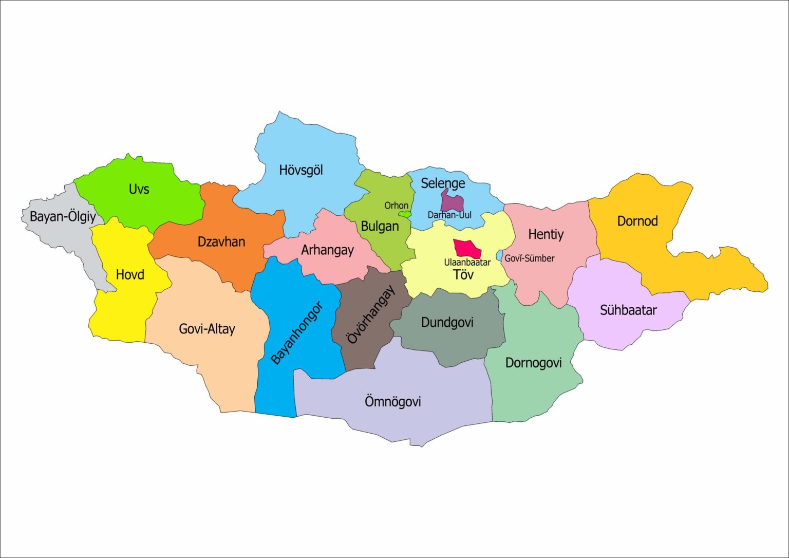 Mongolian map : 3 Fascinating Insights from its Map