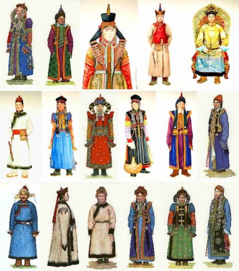 How many ethnic groups in Mongolia?