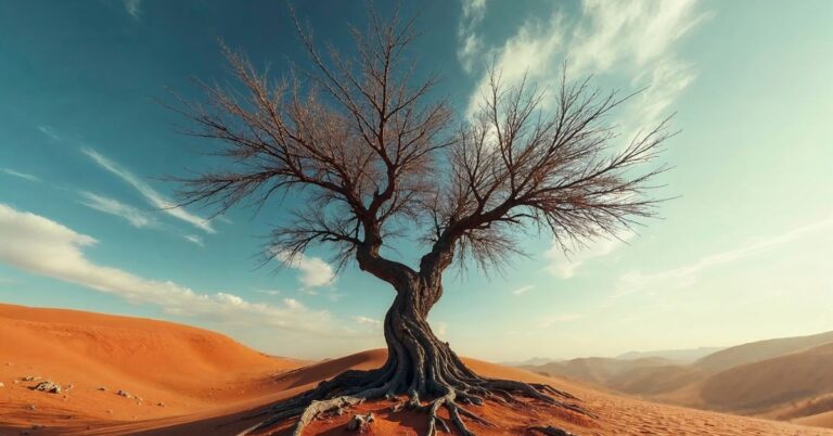 Gobi Tree: The Tough Flora of the Gobi Desert