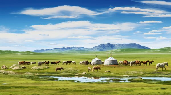 The Mongolian empire map - A Fascinating Journey in History